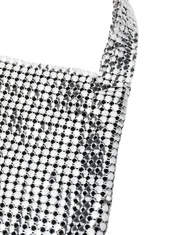 Rabanne Chainmail Tote - Silver