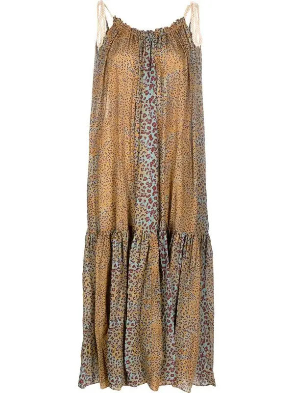 Ulla Johnson Cari Leopard-print Dress