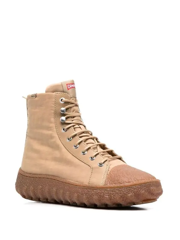 Camper Ground Lace-up Ankle Boots