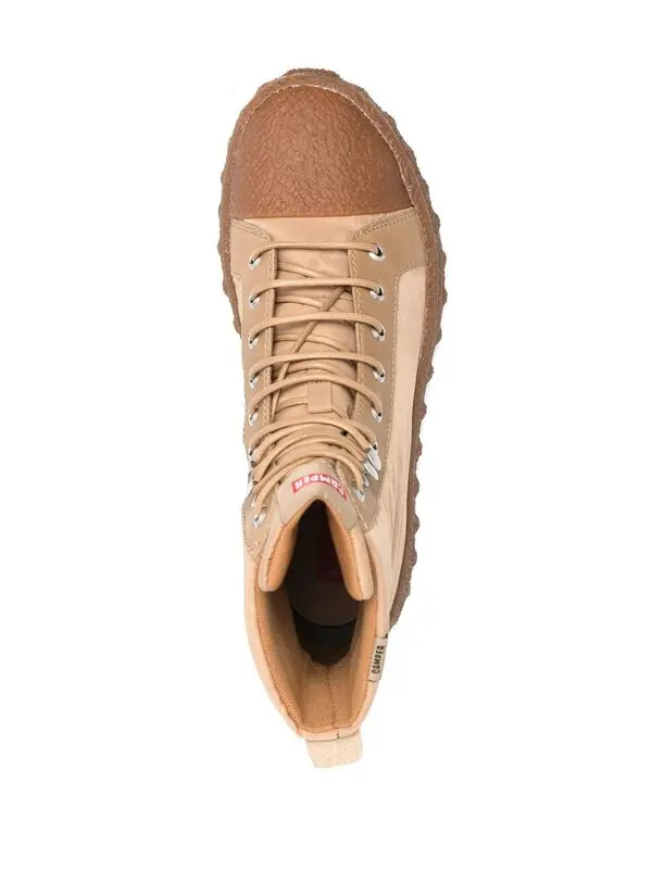 Camper Ground Lace-up Ankle Boots