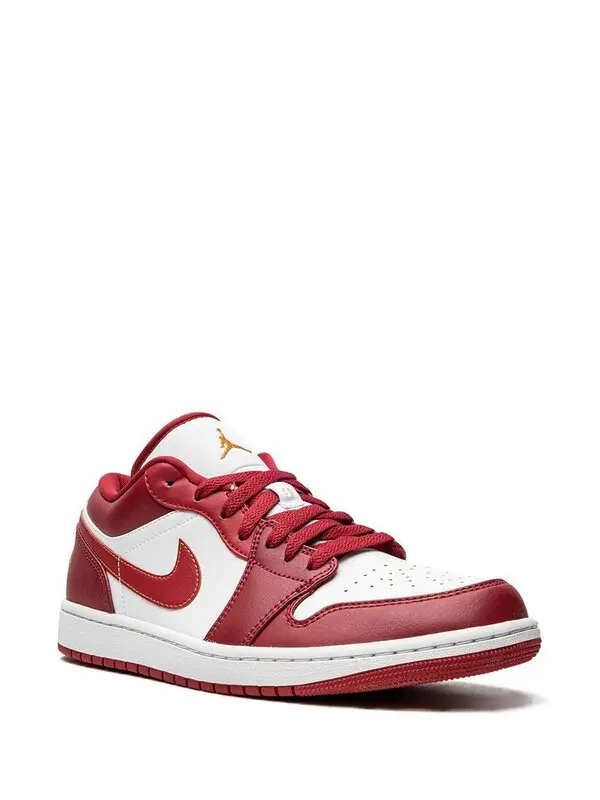 JORDAN 1 Low Cardinal Sneakers - Red