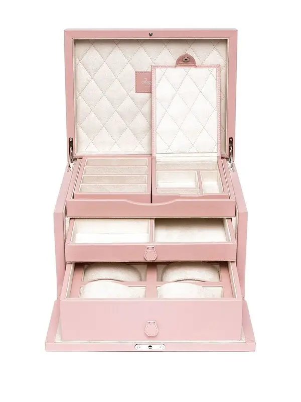 RAPPORT LONDON Aura Large Jewellery Box - Pink