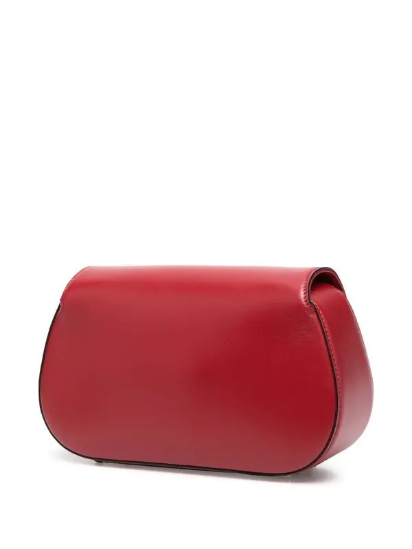 Valentino Garavani Vlogo Leather Shoulder Bag