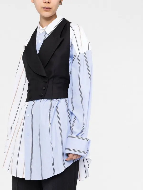 MAISON MARGIELA Halterneck Double-breasted Waistcoat