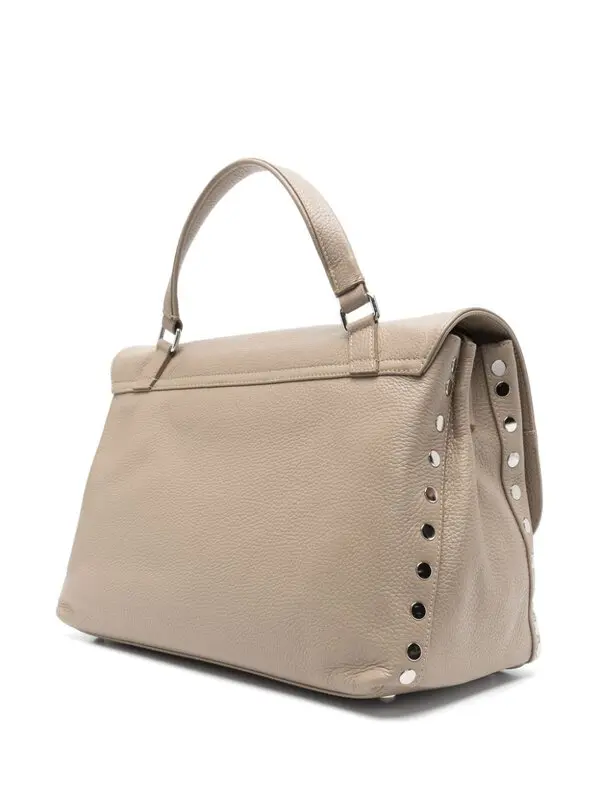 ZANELLATO Turn-lock Clutch Bag - Neutrals