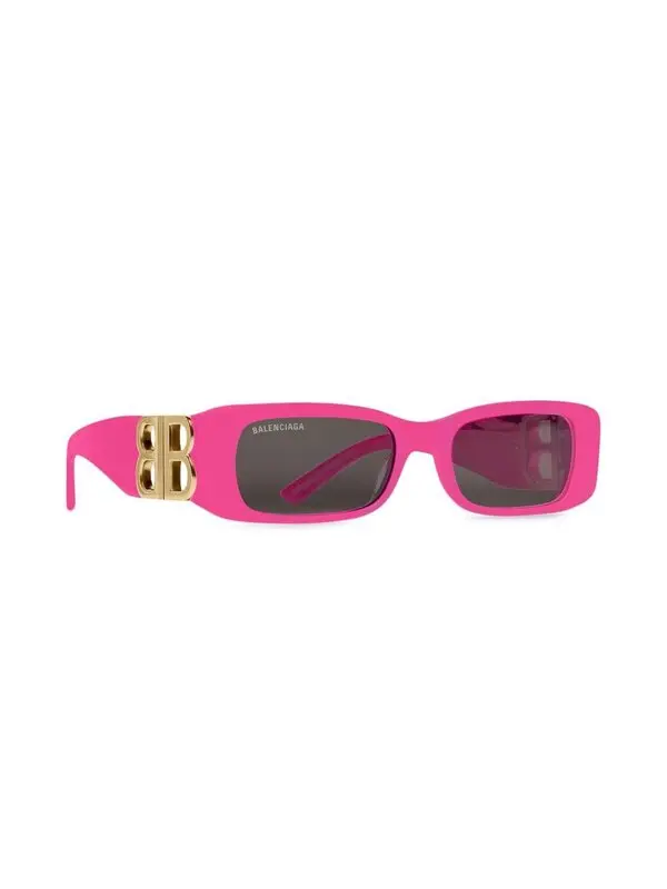 Balenciaga Dynasty Rectangle-frame Sunglasses
