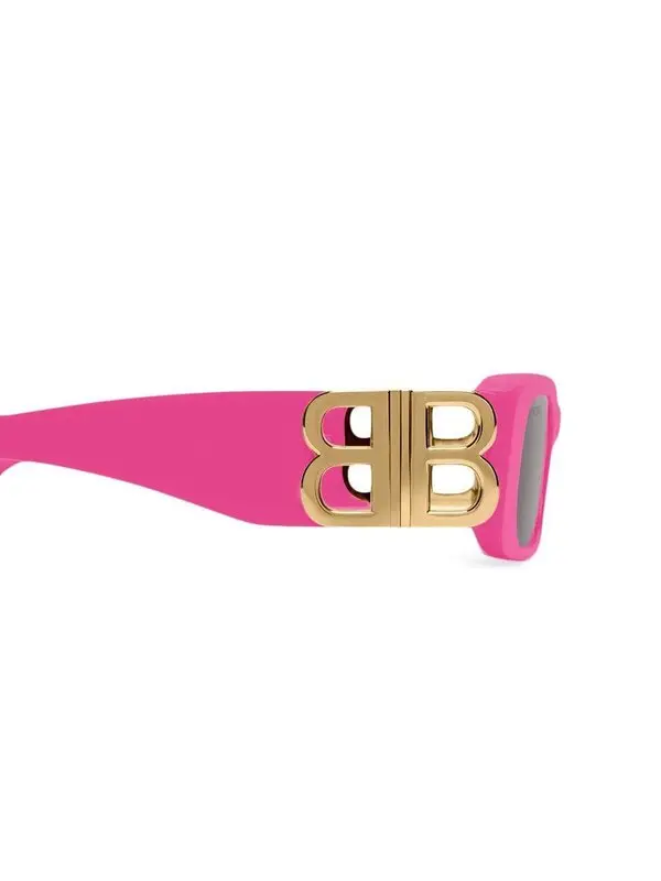 Balenciaga Dynasty Rectangle-frame Sunglasses