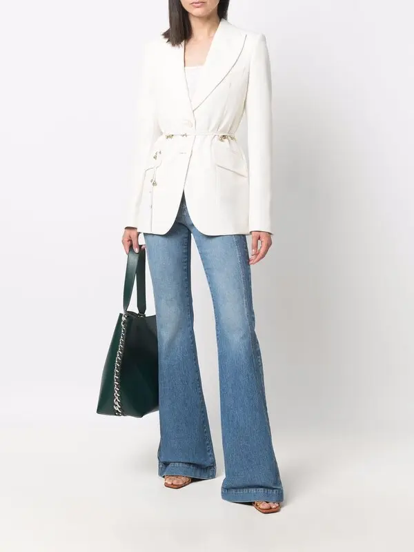 Stella McCartney Belted Single-breasted Blazer