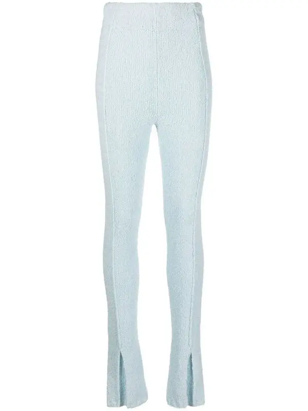 ROTATE BY BIRGER CHRISTENSEN Flared-cuff Knitted Trousers