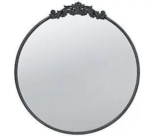 VALERIE PARR HILL Vintage 30'diam Round Mirror Valerie - One-color