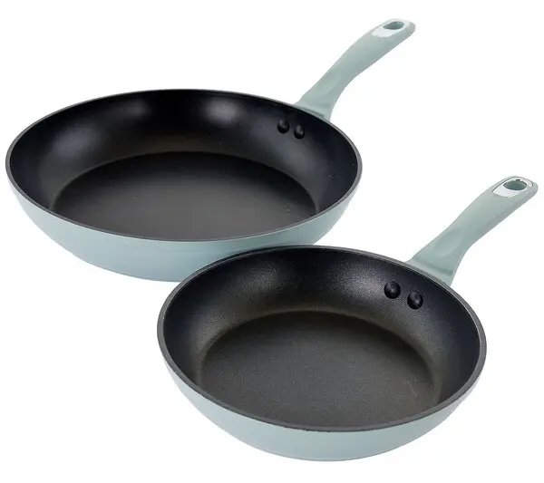 OSTER Lynhurst 2 Piece Aluminum Frying Pan Set - One-color