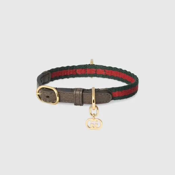 Gucci Extra-small Pet Collar - Brown