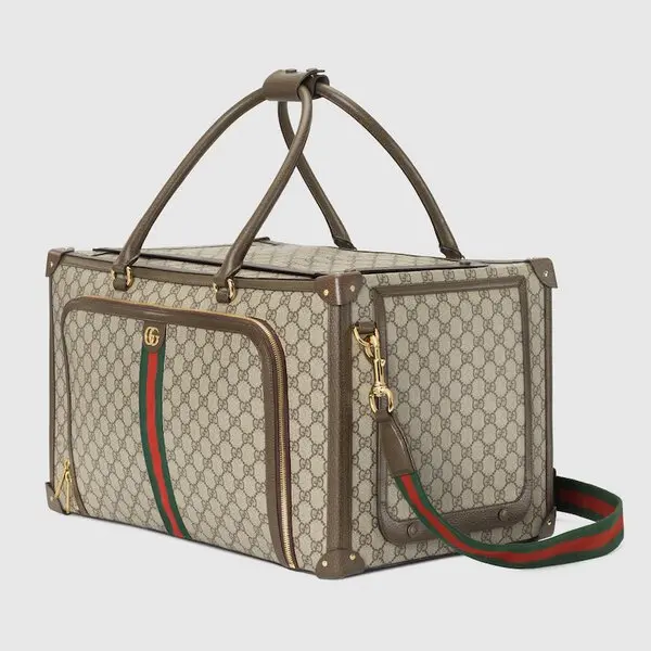 Gucci Pet Carrier With Web