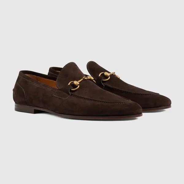 Gucci S Jordaan Loafer - Brown