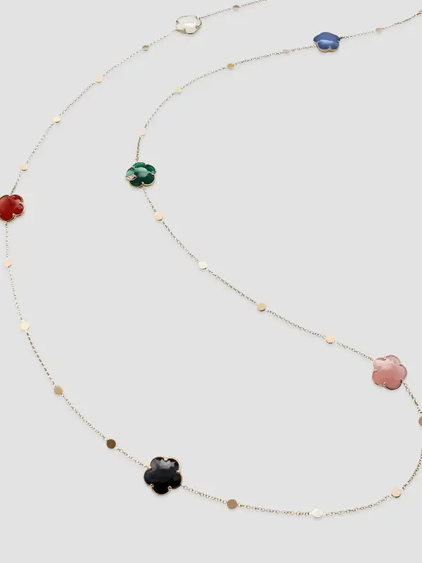 Pasquale Bruni Petit Joli 18k & Multi-gemstone Flower Station Necklace - One-color