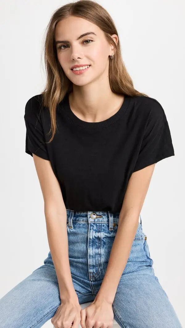 Z Supply Modern Slub Tee - Black