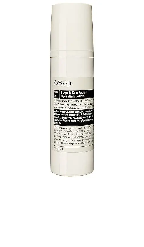 Aesop Sage & Zinc Facial Hydrating Lotion Spf15 - N,a
