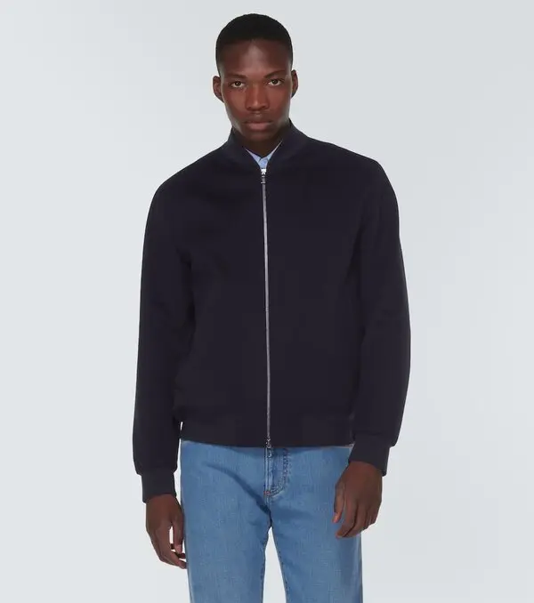 Loro Piana Ivy Cashmere Bomber Jacket