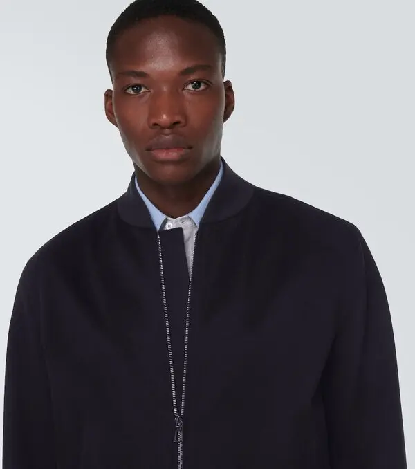 Loro Piana Ivy Cashmere Bomber Jacket