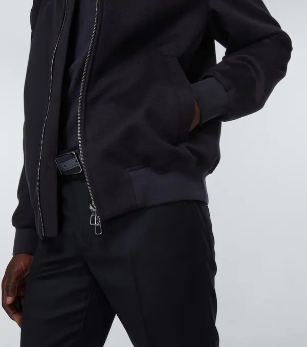 Loro Piana Ivy Cashmere Bomber Jacket