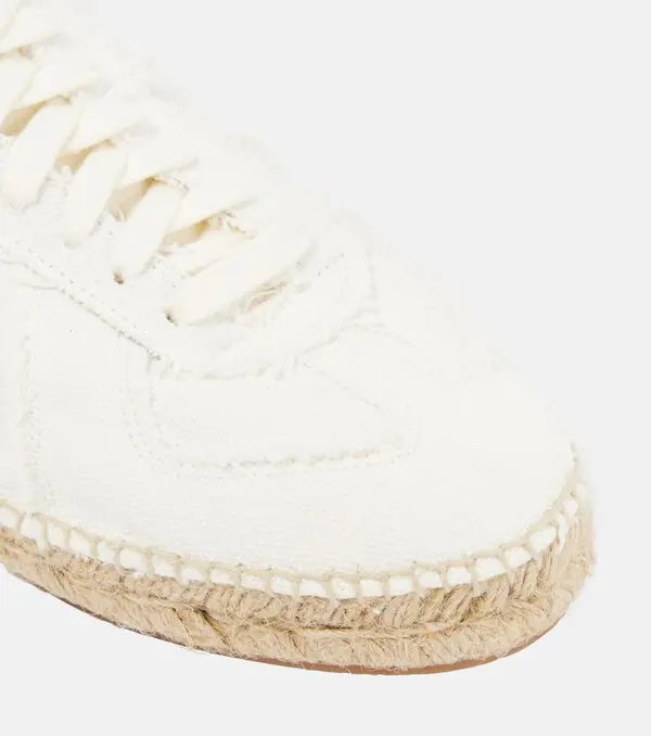 MAISON MARGIELA Canvas Espadrille Sneakers - White