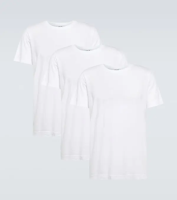 CDLP Set Of 3 Jersey T-shirts - White