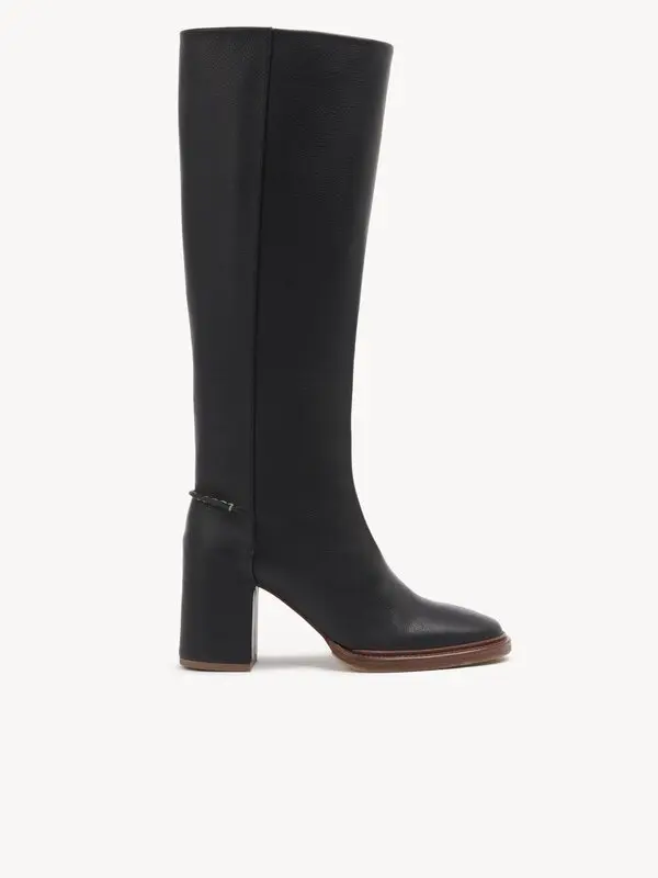 Chloé Edith High Boot - Black