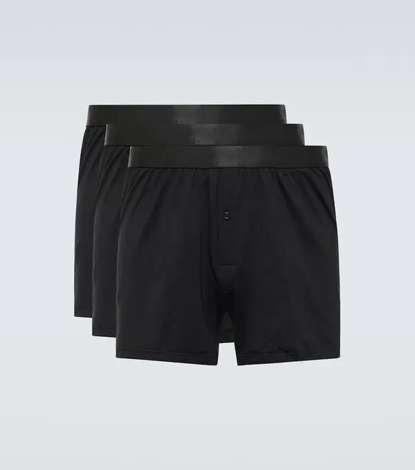 CDLP Set Of 3 Boxers - Black