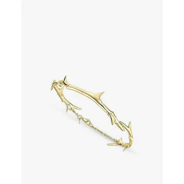 SHAUN LEANE Rose Thorn Bracelet - Yellow Gold Vermeil