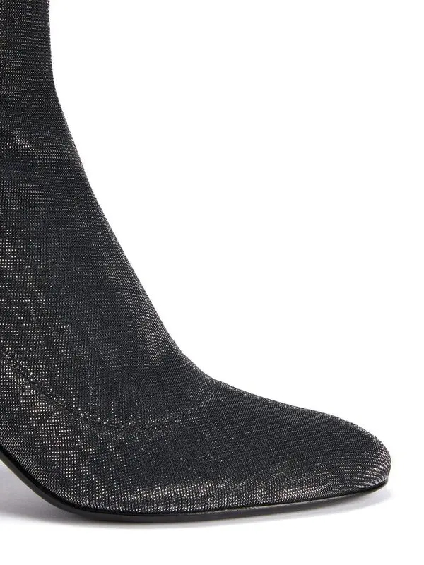 GIUSEPPE ZANOTTI 85mm Felicienne Ankle Boots - Silver