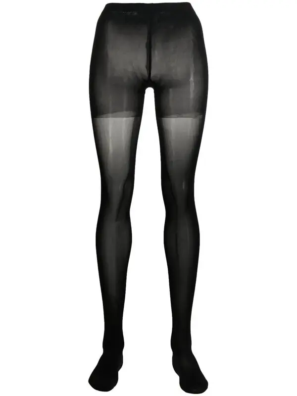 Falke Semi-sheer High-waisted Tights - Black