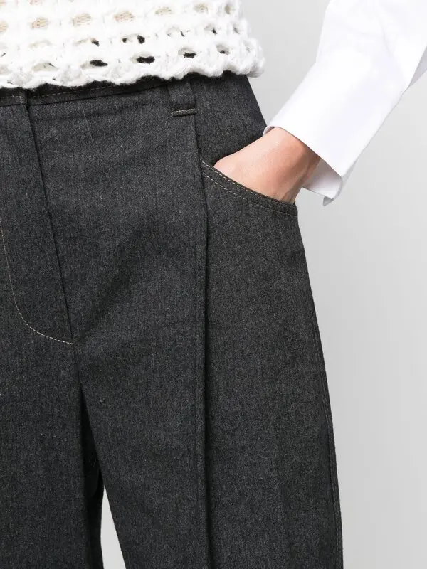 Brunello Cucinelli Tapered-leg Tailored Trousers