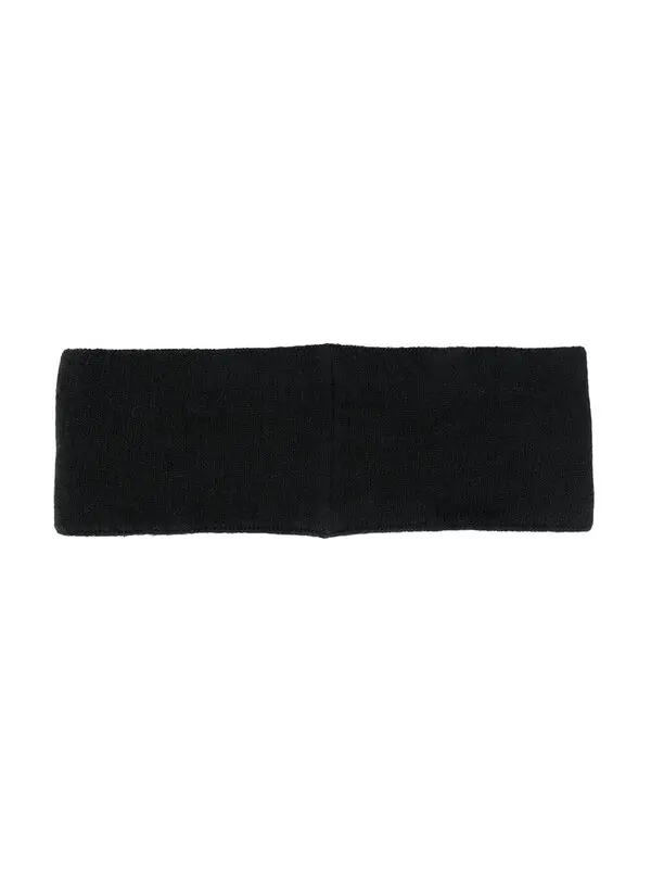 Moschino Logo Wool Scarf
