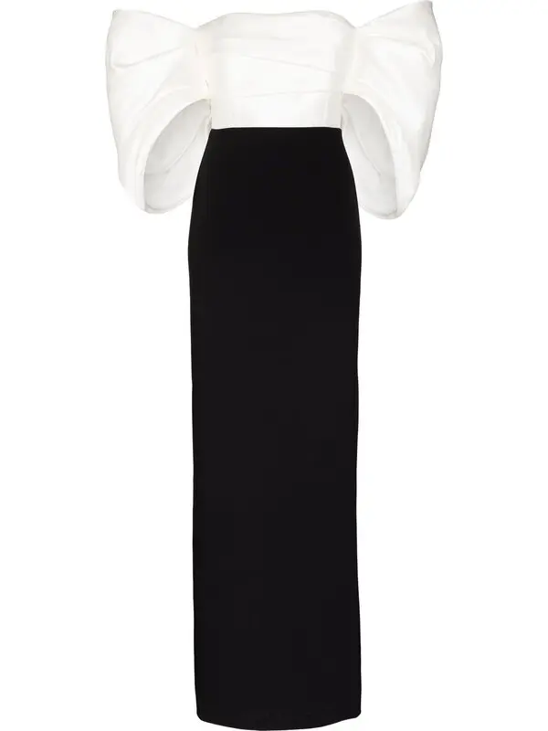 Solace London Arla Strapless Maxi Dress