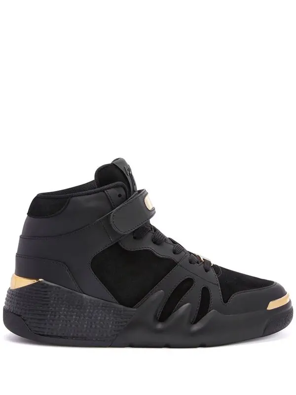 GIUSEPPE ZANOTTI Talon Mid-top Sneakers - Black