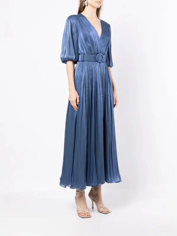 Costarellos V-neck Maxi Dress