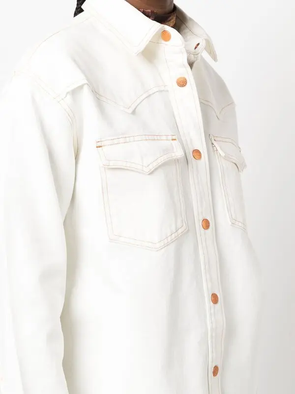 SLVRLAKE Button-down Denim Jacket