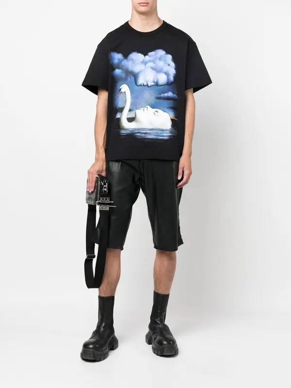 MISBHV Graphic Print Crew-neck T-shirt