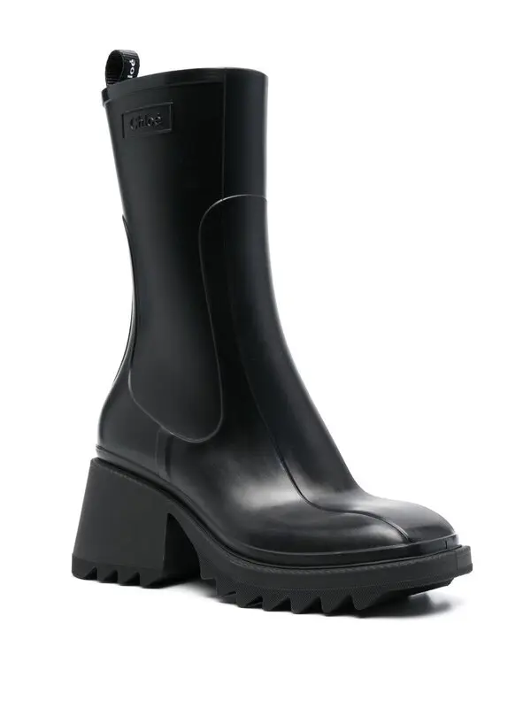 Chloé Slip-on Ankle Boots - Black