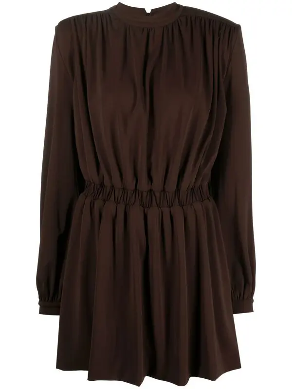Federica Tosi Gathered Detail Mini Dress
