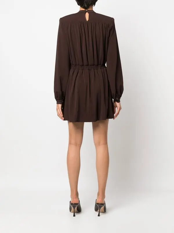 Federica Tosi Gathered Detail Mini Dress
