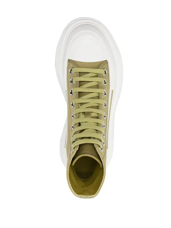 Alexander McQueen Tread Slick Lace-up Sneakers