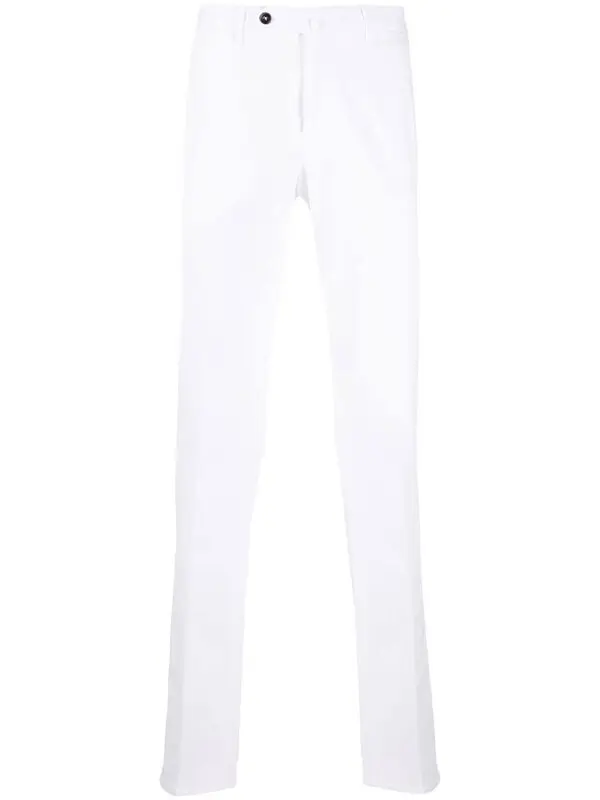 PT TORINO Mid-rise Straight-leg Trousers