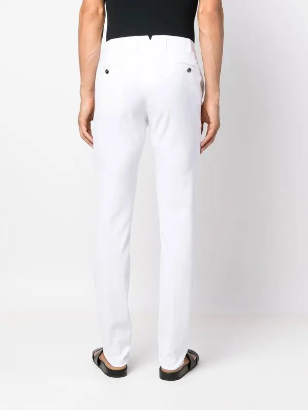 PT TORINO Mid-rise Straight-leg Trousers