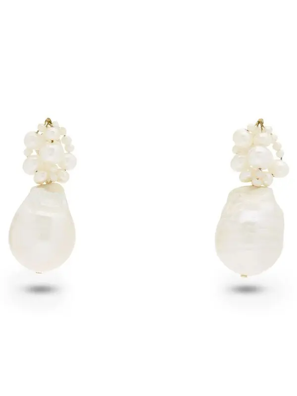 Completedworks Tralala Pearl-drop Earrings - Gold