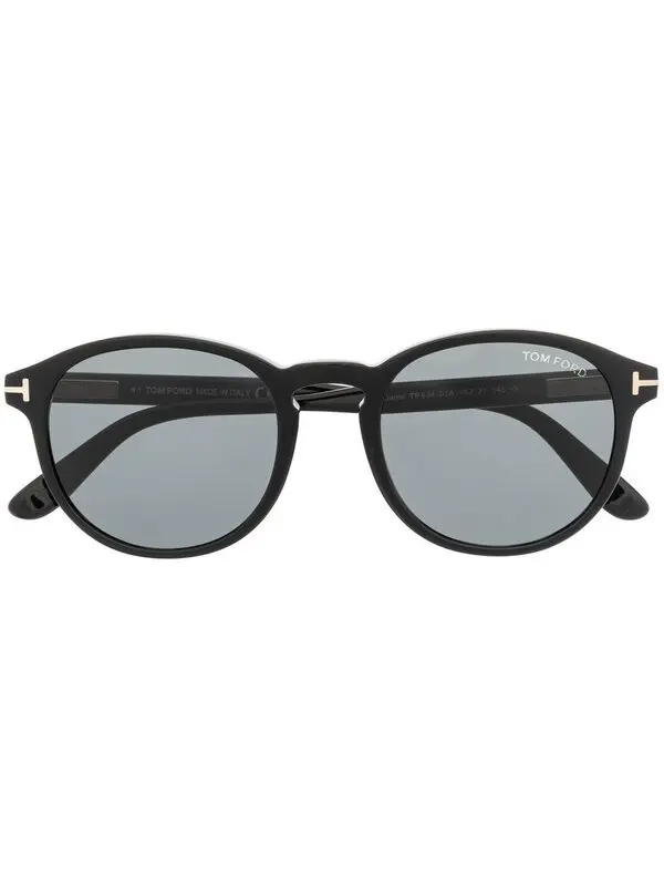 TOM FORD Round-frame Sunglasses - Black