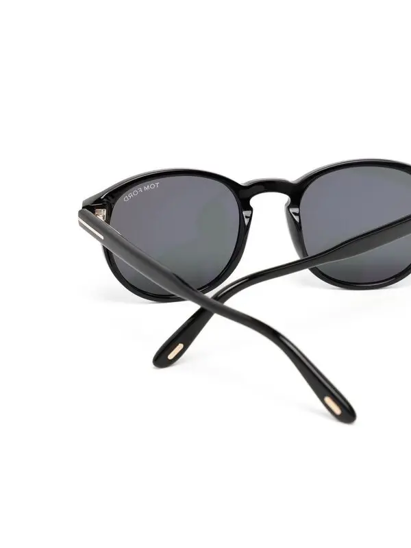 TOM FORD Round-frame Sunglasses - Black
