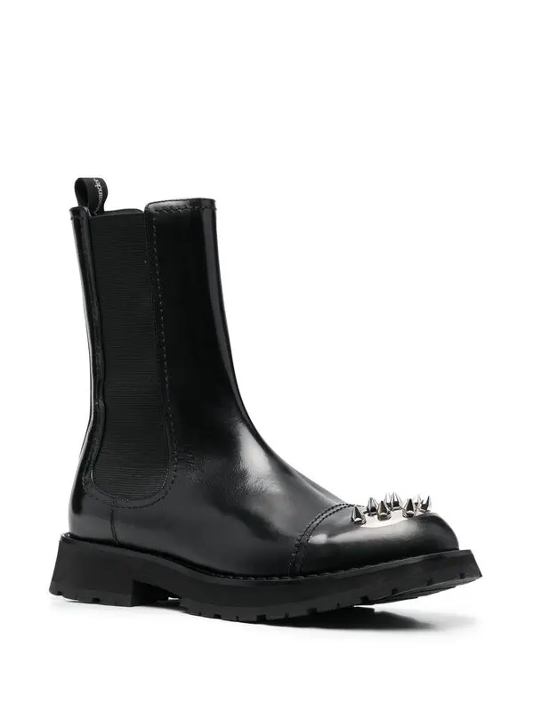 Alexander McQueen Stud-detail Chelsea Boots