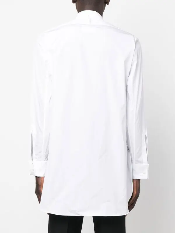 MAISON MARGIELA Longline Poplin Shirt - White
