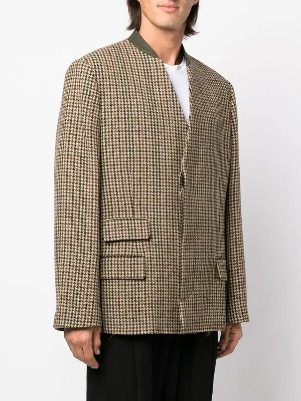 MAISON MARIGELA HOUNDSTOOTH COAT 18aw 48 Maison Margiela 22AW